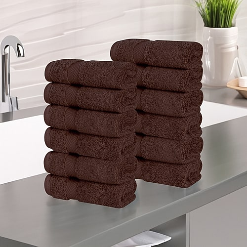 Click here for SUPERIOR Zero Twist Cotton 12-pc. Quick Dry Washcl... prices