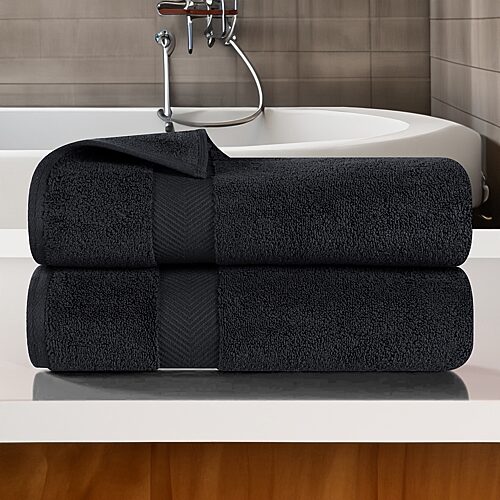 Click here for SUPERIOR Zero Twist Cotton Chevron 2-pc. Quick Dry... prices