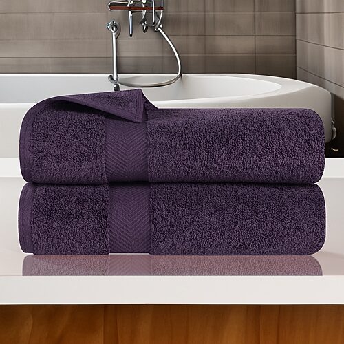 Click here for SUPERIOR Zero Twist Cotton Chevron 2-pc. Quick Dry... prices