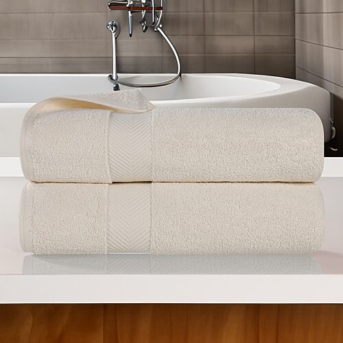 Click here for SUPERIOR Zero Twist Cotton Chevron 2-pc. Quick Dry... prices