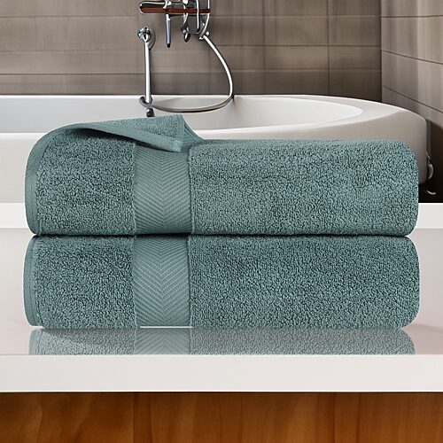 Click here for SUPERIOR Zero Twist Cotton Chevron 2-pc. Quick Dry... prices