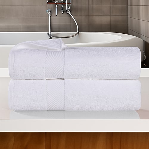 Click here for SUPERIOR Zero Twist Cotton Chevron 2-pc. Quick Dry... prices