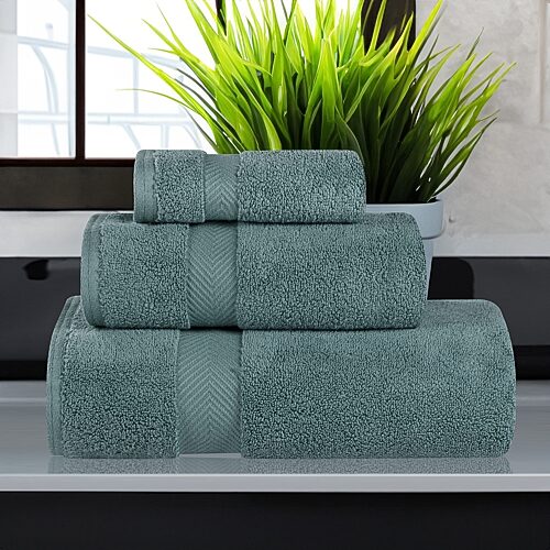 Click here for SUPERIOR Zero Twist Cotton Chevron 3-pc. Quick Dry... prices