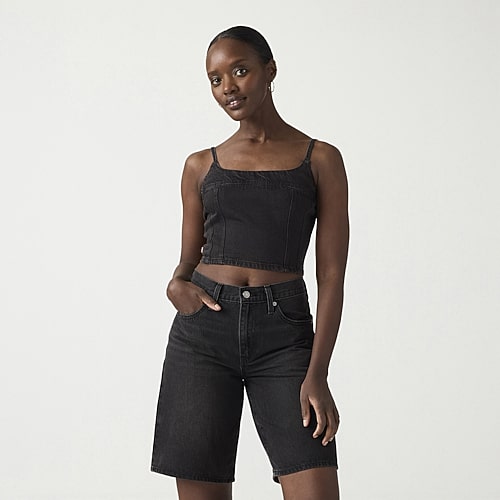 Click here for Levis Premium Womens Jadine Denim Tank Top - First... prices
