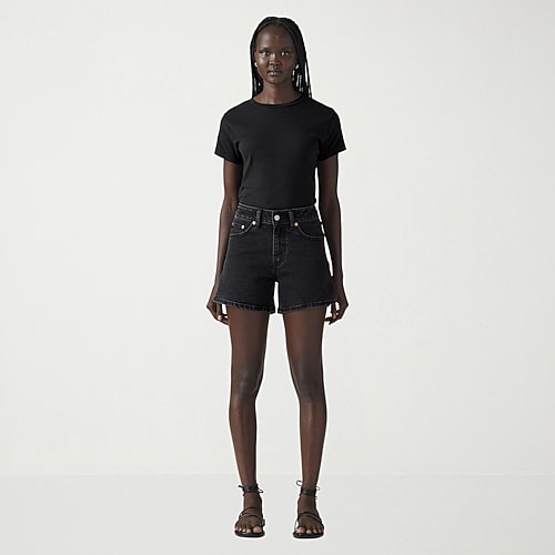 Click here for Levis Womens A-Line Shorts  30  Blue prices