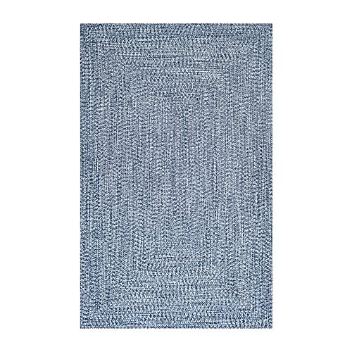 Click here for nuLoom Braided Lefebvre Rectangular Rug  One Size... prices