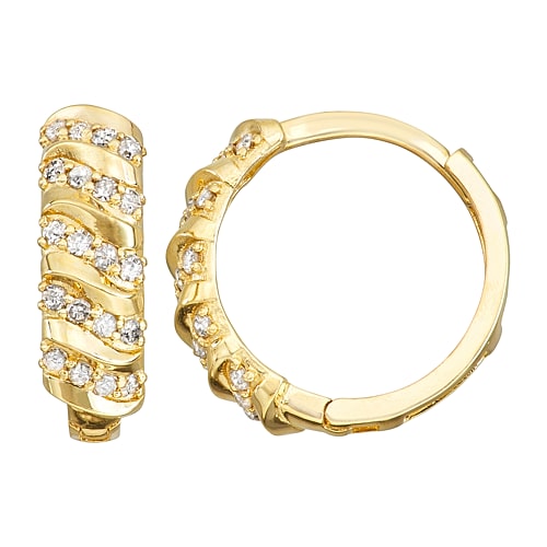 Click here for Croissant Womens 1/4 CT. T.W. Natural White Diamon... prices