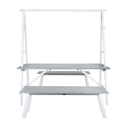 Click here for Willamy 3 Pc Outdoor Dining Set - Ash grey prices