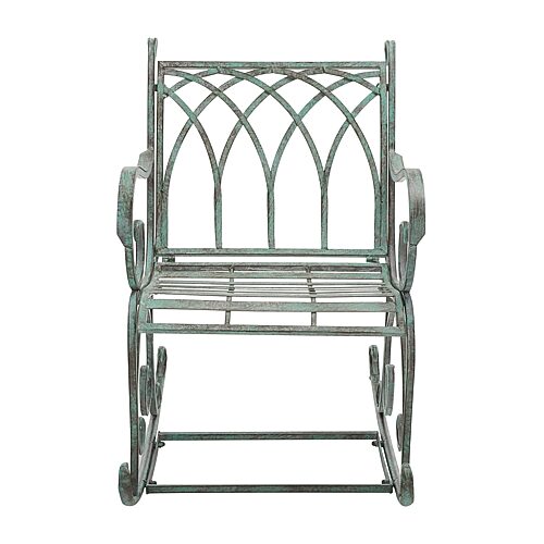 Medrano Rocking Chair - Antique dark green / -