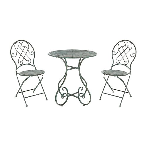 Click here for Adriel 3 Pc Bistro Set - Antique green prices