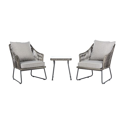 Jensen 3PC Lounge Set - Grey