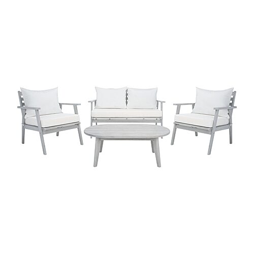 Click here for Safavieh Deacon 4-pc. Conversation Set Cushioned... prices