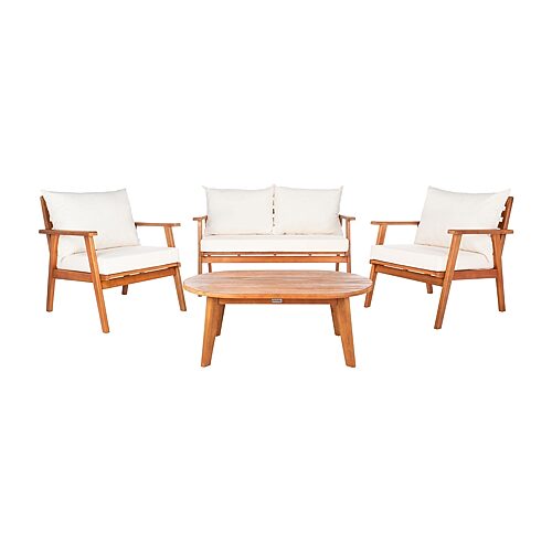 Click here for Safavieh Deacon 4-pc. Conversation Set Cushioned... prices