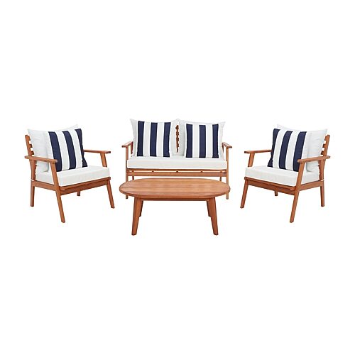 Click here for Safavieh Deacon 4-pc. Conversation Set Cushioned... prices