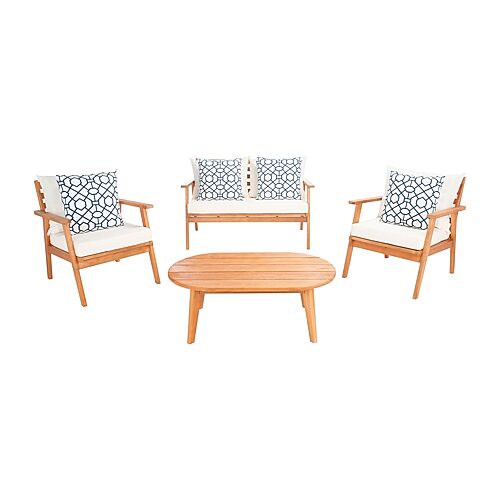 Click here for Safavieh Deacon 4-pc. Conversation Set Cushioned... prices