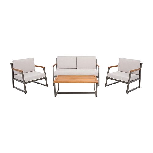 Click here for Randolph 4PC Living Set - Grey/light grey prices