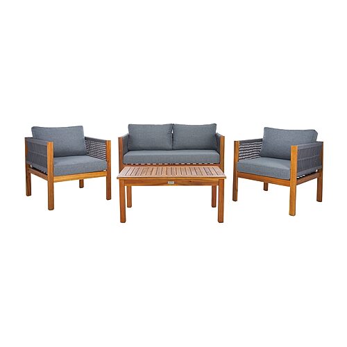 Click here for Safavieh Wilson 4-pc. Conversation Set Cushioned... prices