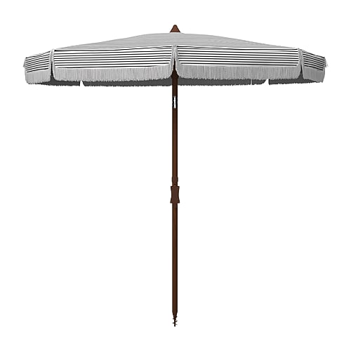 Click here for Copen 6.5 Umbrella - White  Black Stripes prices