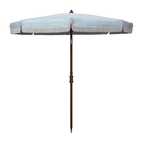 Click here for Copen 6.5 Umbrella - White  Light Blue Stripes prices