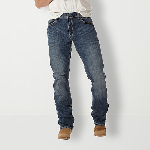 Click here for Wrangler Retro Mens Slim Fit Bootcut Jean  30 32... prices
