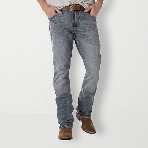 Click here for Wrangler Retro Mens Slim Fit Bootcut Jean  32 30... prices