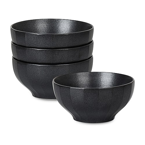 Click here for Stone Lain Rio Cereal Bowls  Set of 4 - Black prices