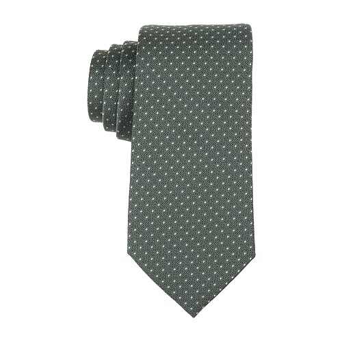 Click here for Stafford Extra Long Dots Tie  One Size  Green prices