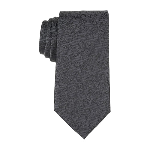 Click here for Stafford Extra Long Floral Tie  One Size  Black prices