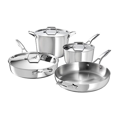 Click here for Calphalon Premier Stainless Steel 7-pc. Cookware S... prices