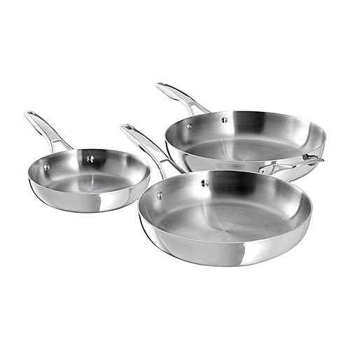 Click here for Calphalon Premier Stainless Steel 3-pc. Frying Pan... prices