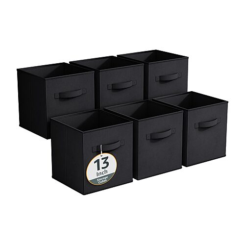 Click here for Sorbus 6 Pack 13 Inch Foldable Storage Cubes with... prices
