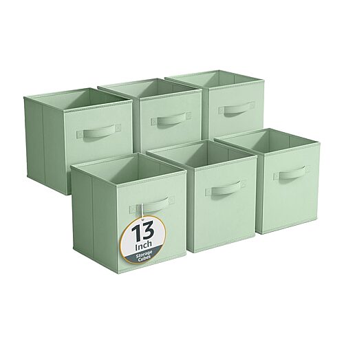 Click here for Sorbus 13 Foldable Fabric Storage Cube  One Size... prices