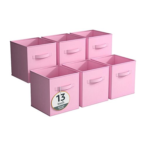 Click here for Sorbus 13 Foldable Fabric Storage Cube  One Size... prices