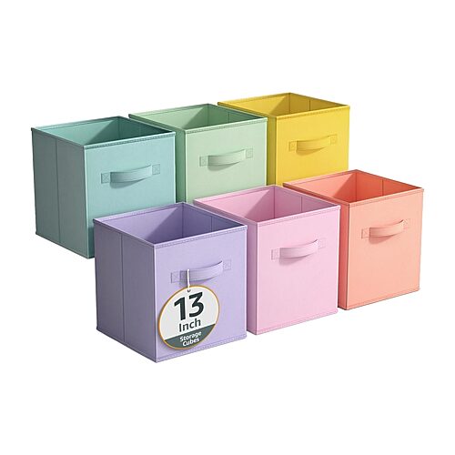 Click here for Sorbus 13 Foldable Fabric Storage Cube  One Size... prices