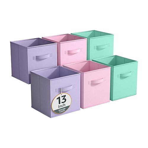 Click here for Sorbus 13 Foldable Fabric Storage Cube  One Size... prices