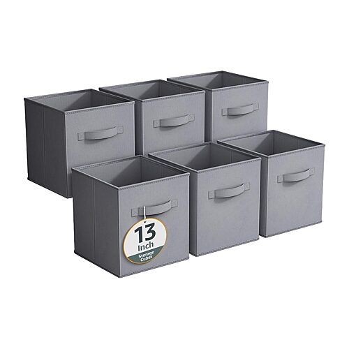 Click here for Sorbus 6 Pack 13 Inch Foldable Storage Cubes with... prices