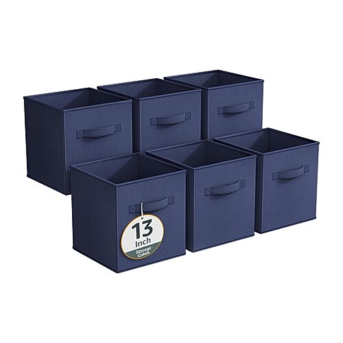 Click here for Sorbus 6 Pack 13 Inch Foldable Storage Cubes with... prices