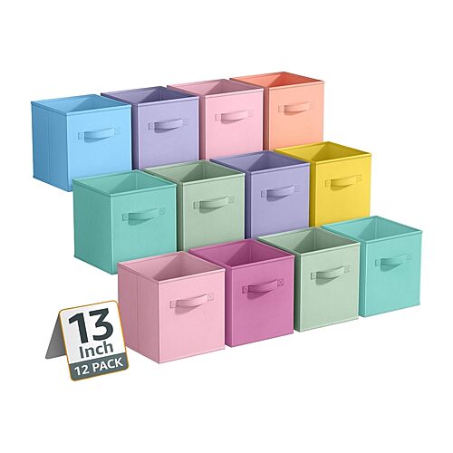 Click here for Sorbus 13 Foldable Fabric Storage Cube  One Size... prices