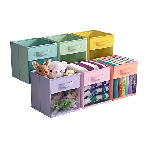 Click here for Sorbus 11 Window Foldable Fabric Storage Cube  One... prices
