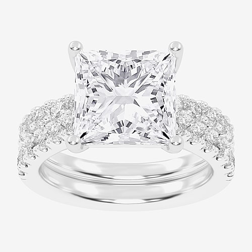 Click here for (G-H / Vs2-Si1) Womens 5 CT. T.W. Lab Grown White... prices