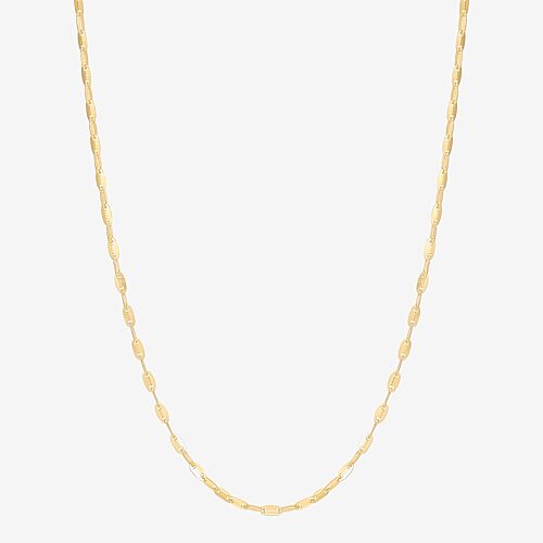 Click here for Made in Italy Womens 10K Gold 16 Inch Chain Neckla... prices