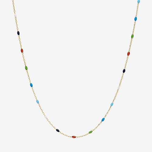 Click here for Limited Quantities! Womens 14K Gold 18 Inch Beaded... prices