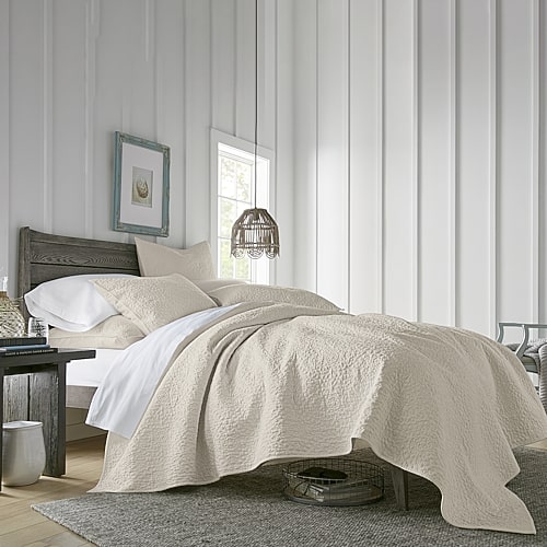Click here for Linden Street Addison Quilt  One Size  Beige prices