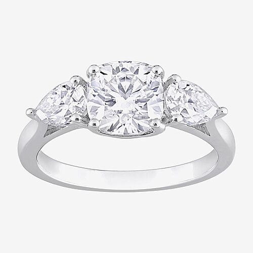 Click here for Womens 3 CT. T.W. Lab Created White Moissanite Ste... prices
