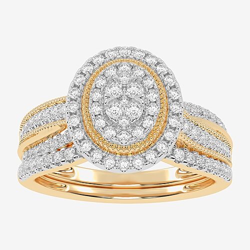 Click here for Womens 1/2 CT. T.W. Natural White Diamond 10K Gold... prices