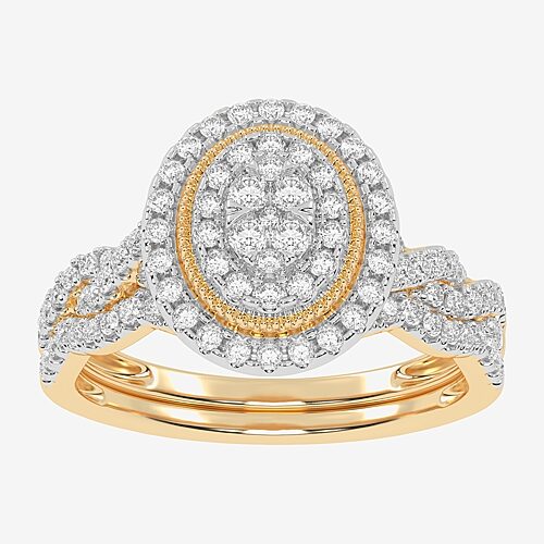 Click here for Womens 1/2 CT. T.W. Natural White Diamond 10K Gold... prices