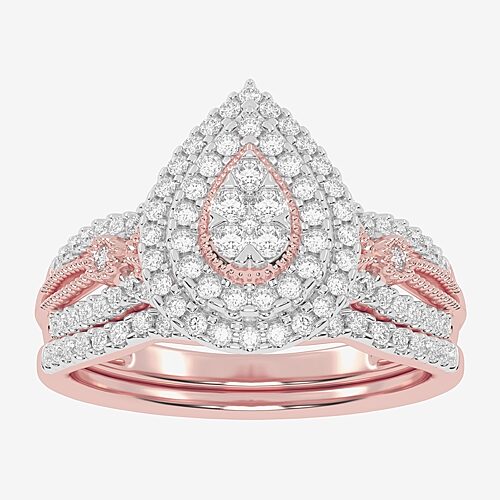 Click here for Womens 1/2 CT. T.W. Natural White Diamond 10K Gold... prices
