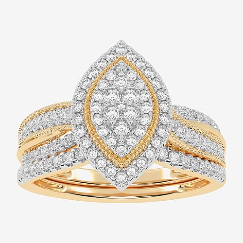 Click here for Womens 1/2 CT. T.W. Natural White Diamond 10K Gold... prices
