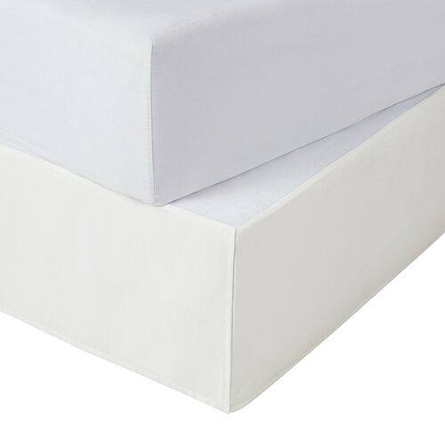 Click here for Serta 14 Inch Drop Bed Skirt  One Size  White prices