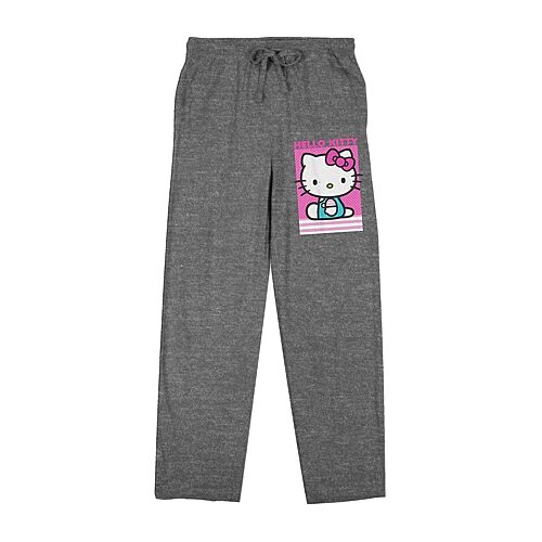 Click here for Womens Plush Hello Kitty Pajama Pants  X-small  Gr... prices